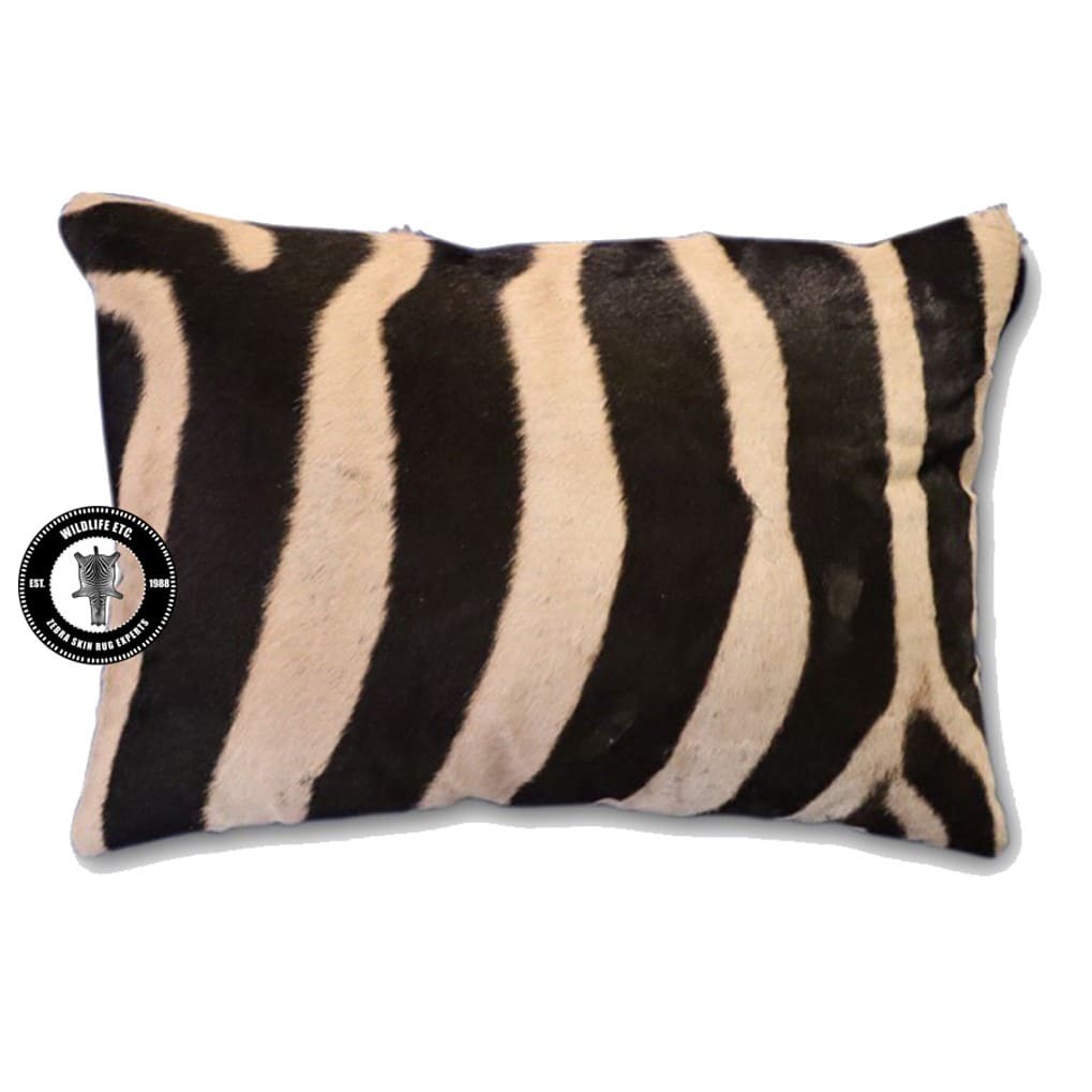 Zebra Skin Pillows – Wildlife Etc